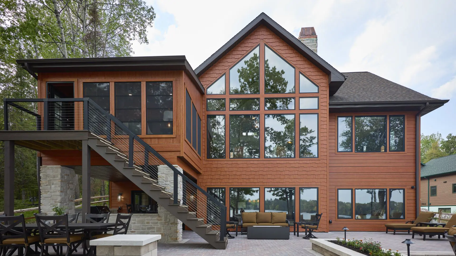 Cozy Northwoods Lodge (Wisconsin) | DeLeers Construction